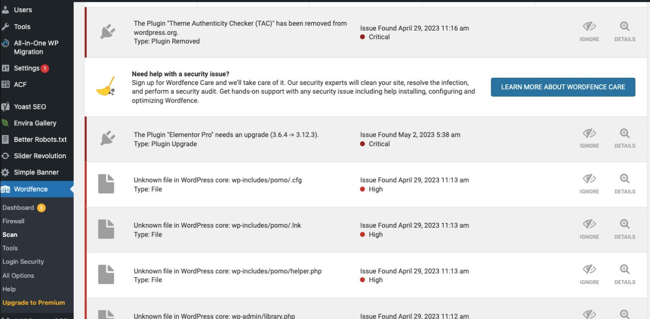 WordPress Vulnerability Scanner: Protect Your Website from Malware - DataCareph